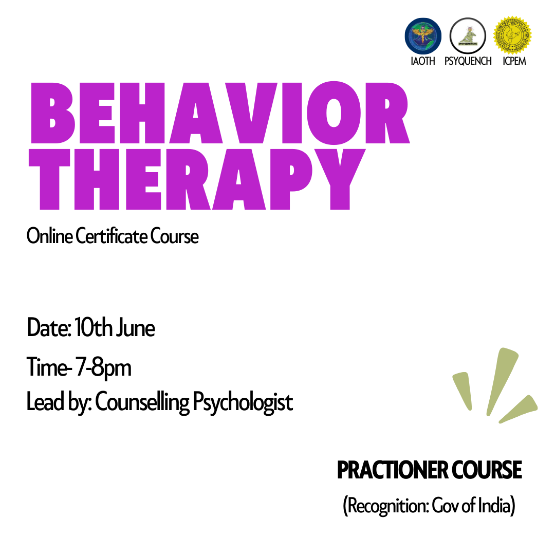 Behavior Therapy - psychology