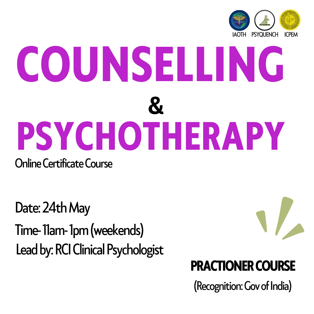 Counselling & Psychotherapy - psychology